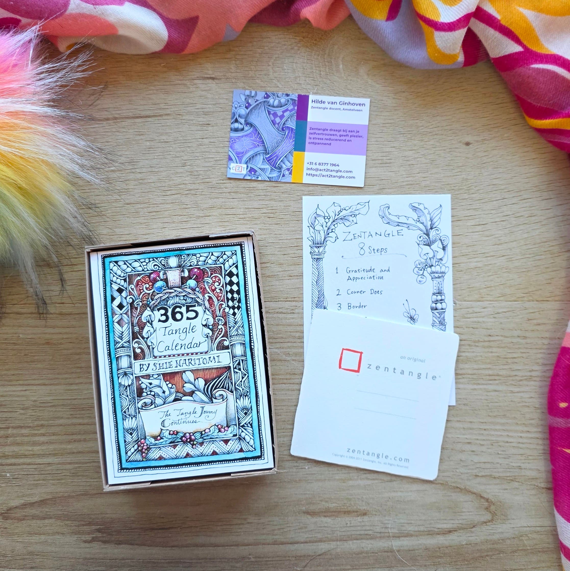 365 Tangle Kalender | Elke dag een moment van rust en creativiteit